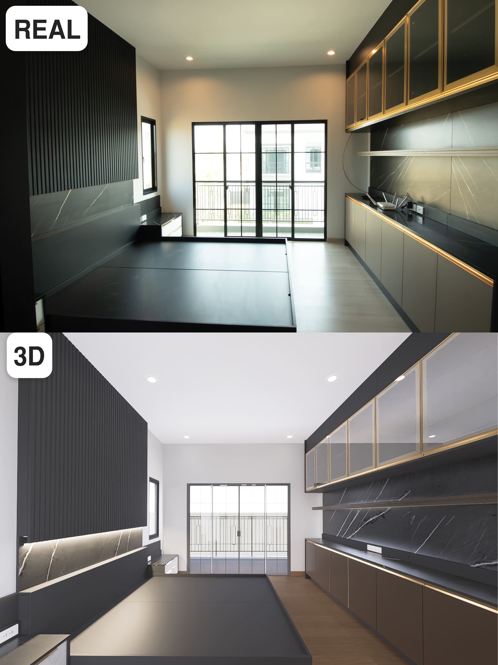 โครงการ The Ricco Residence Prime วงแหวน-หทัยราษฎ์ - FN Decor Design